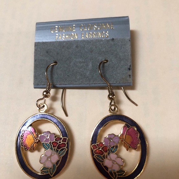Jewelry | Cloisonn Earrings | Poshmark